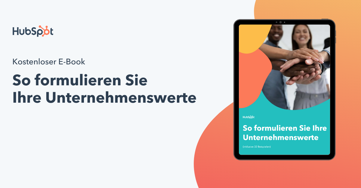 Leitfaden für Ihre Unternehmenswerte